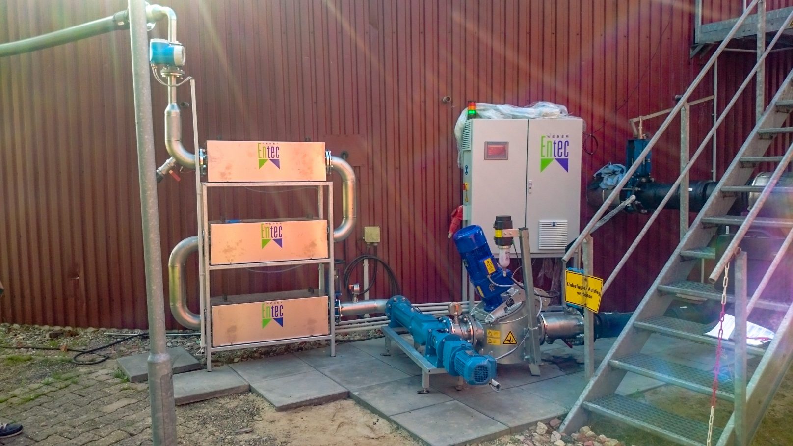 3-stufige US Anlage - Weber-Entec